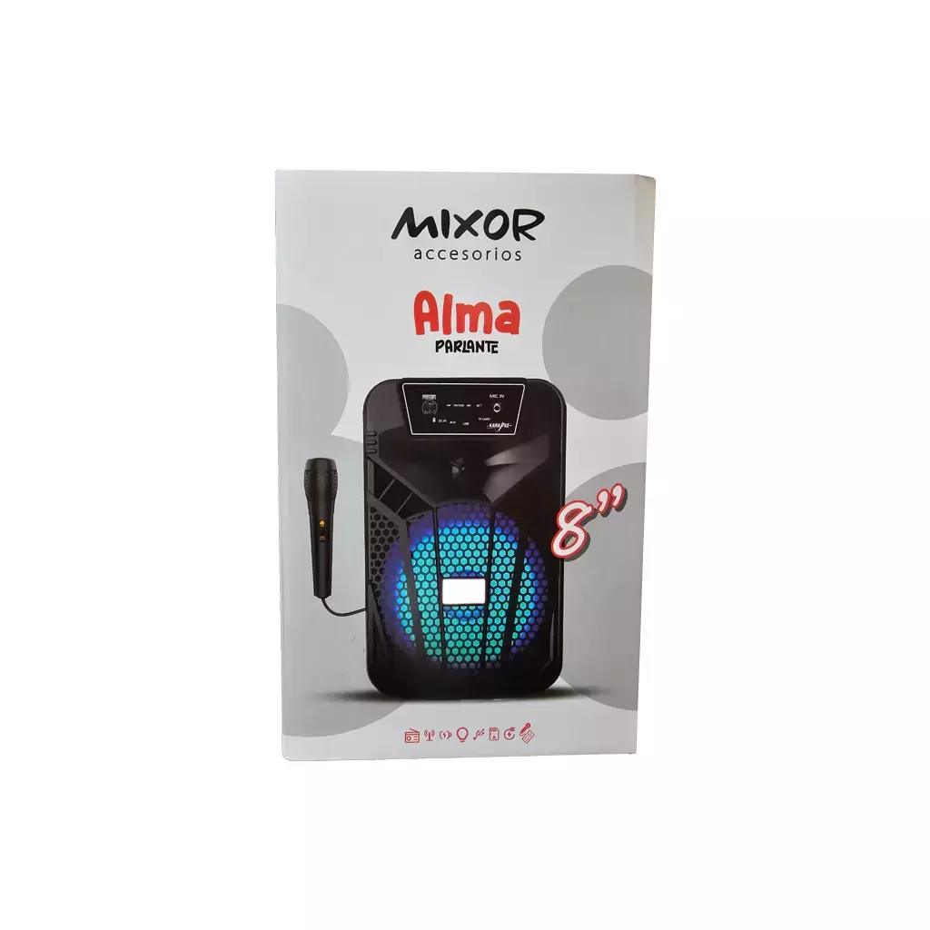 PARLANTE VALIJA 8" MIXOR ALMA | Ximaro | Importador de Celulares ...